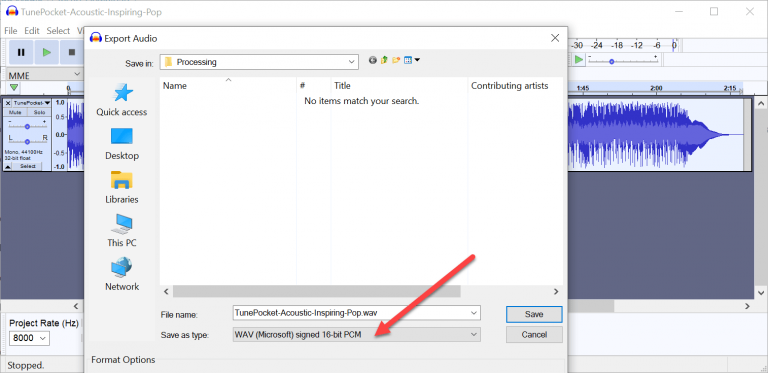 How To Make WAV and MP3 Smaller For Music On Hold - TunePocket