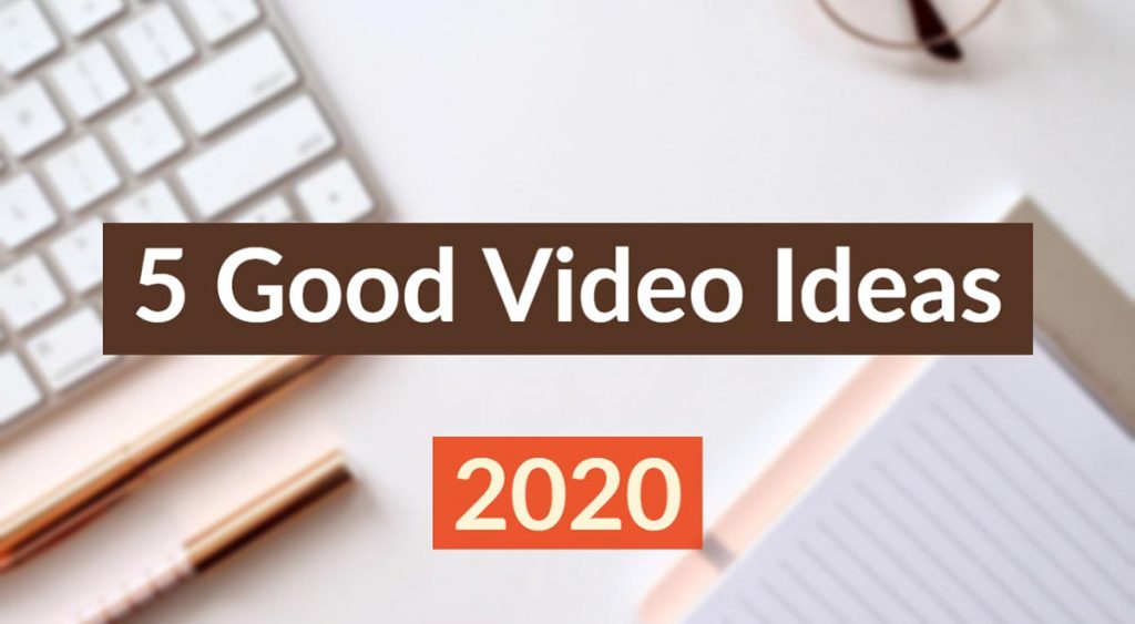 5 Good YouTube Video Ideas For Stuck At Home Creators