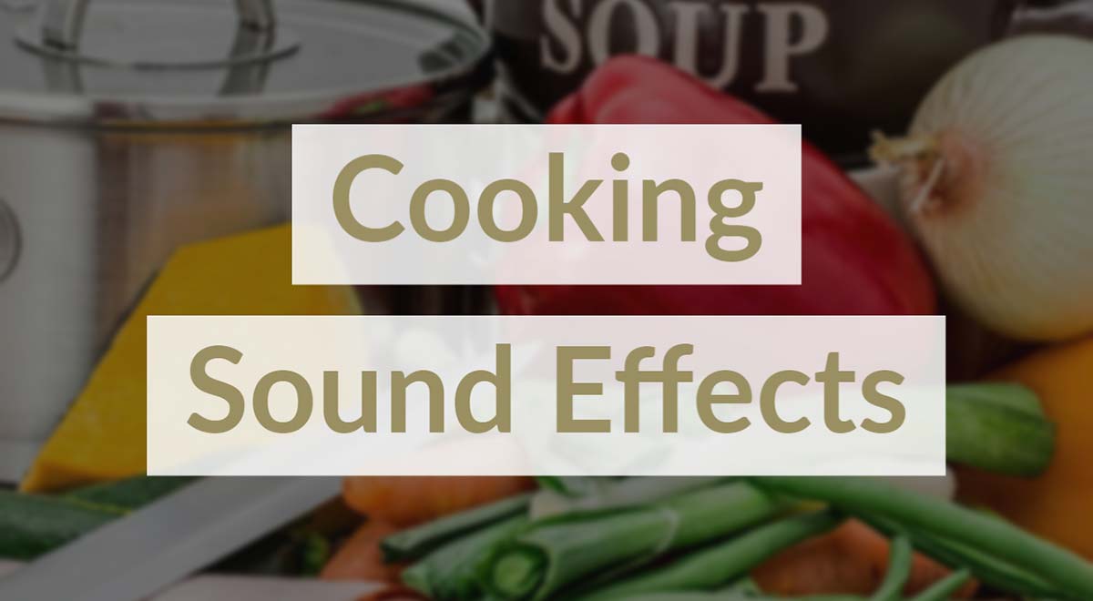 Cooking Sounds - TunePocket Royalty Free Sound Effects