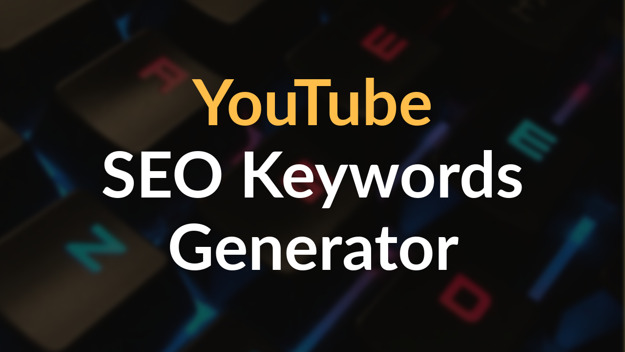 [FREE] YouTube Keywords Generator - TunePocket