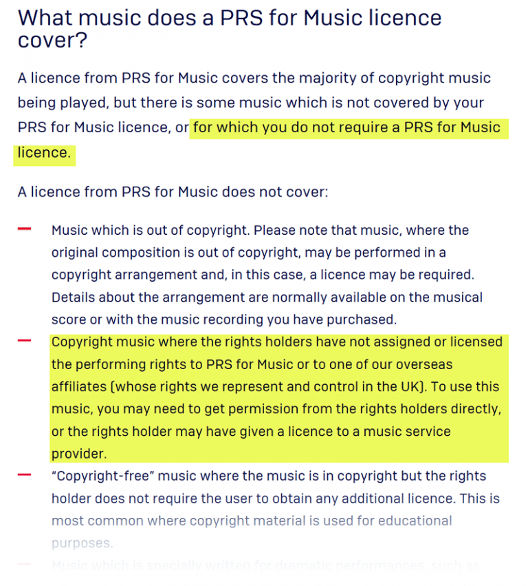 Do I Need PRS / PPL Licenses To Play Hold Music? - TunePocket