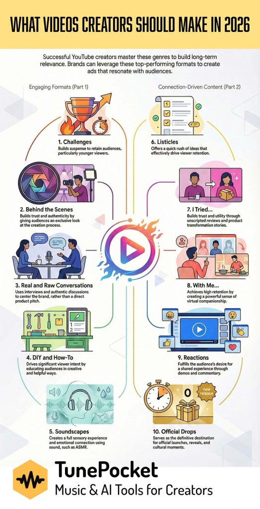 What Videos You Should Make In 2026 (Based On YouTube Data) - TunePocket